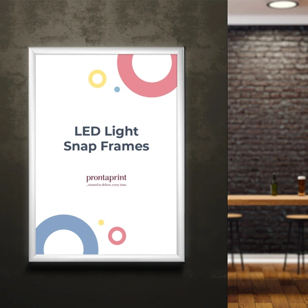 Led Light Snap Frames | Prontaprint