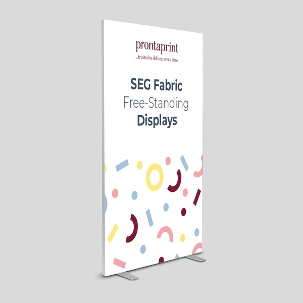 SEG Fabric Free-Standing Displays | Prontaprint