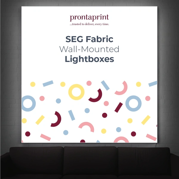 SEG Fabric Wall-Mounted Lightboxes | Prontaprint