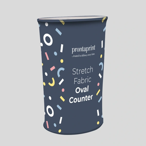 Stretch Fabric Oval Counter | Prontaprint