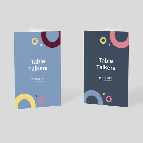 Table Talkers | Prontaprint | Prontaprint